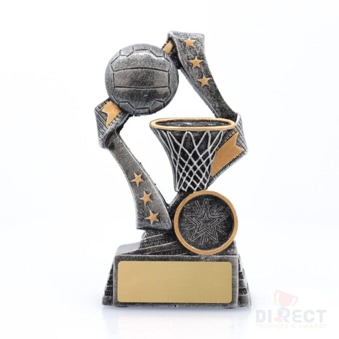 Flag Netball Theme - Direct Trophies and Awards