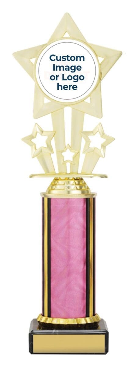 Supernova Pink Trophy - Direct Trophies and Awards