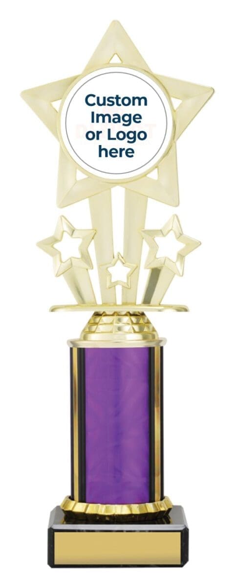 Supernova Purple Trophy - Direct Trophies and Awards