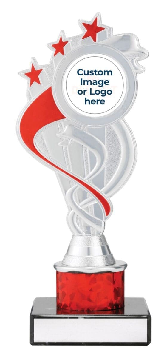 Majestar Red Silver Trophy - Direct Trophies and Awards
