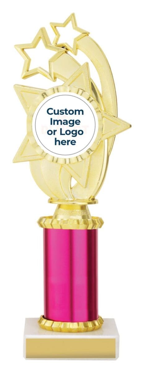 Aether Starburst Pink Trophy - Direct Trophies and Awards
