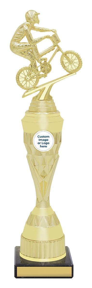 BMX Trajectory Gold Trophy - Direct Trophies and Awards