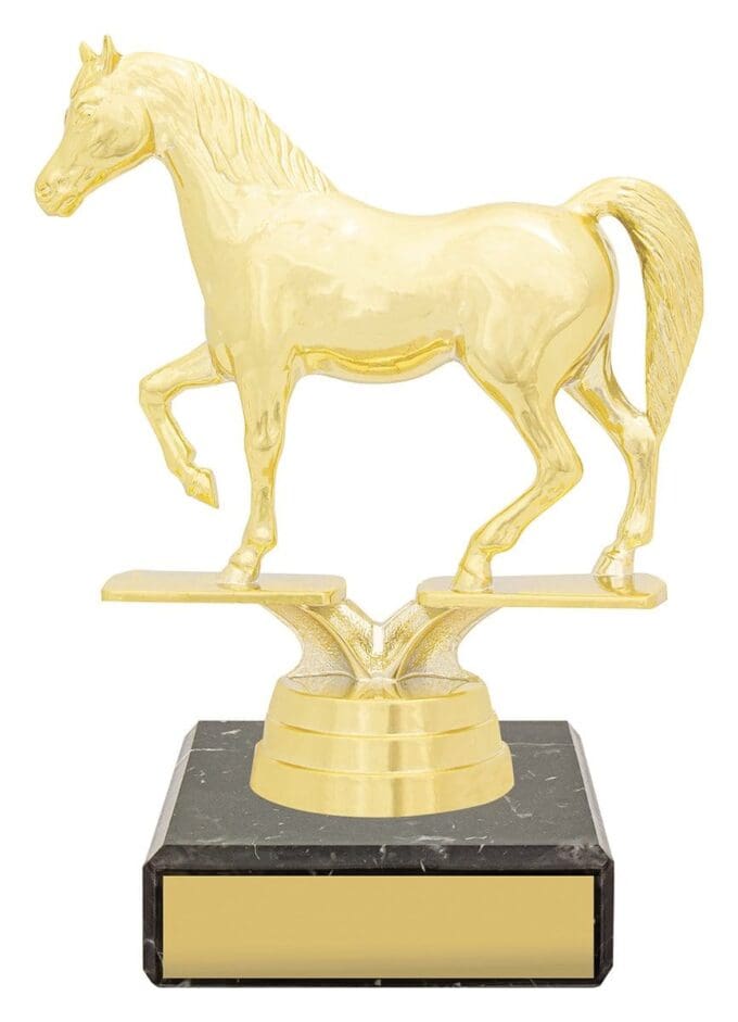 Arabian Horse Figure Trophy - Direct Trophies and Awards