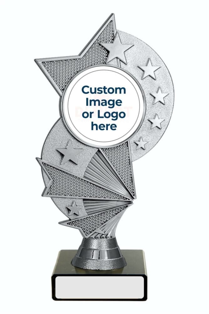 Five Star Silver Pivot Trophy - Direct Trophies and Awards