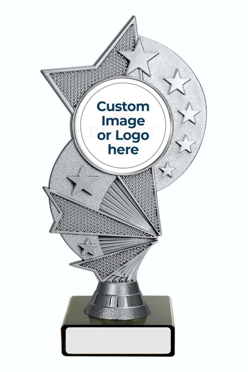 Five Star Silver Pivot Trophy - Direct Trophies and Awards
