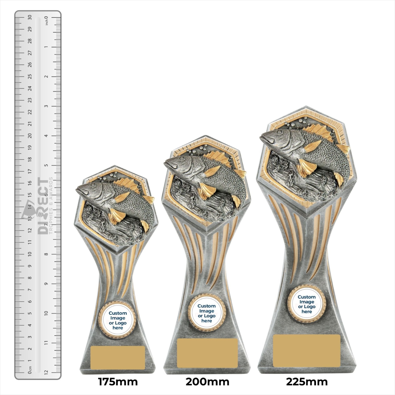 Gladiator Fishing One Trophy - Direct Trophies and Awards